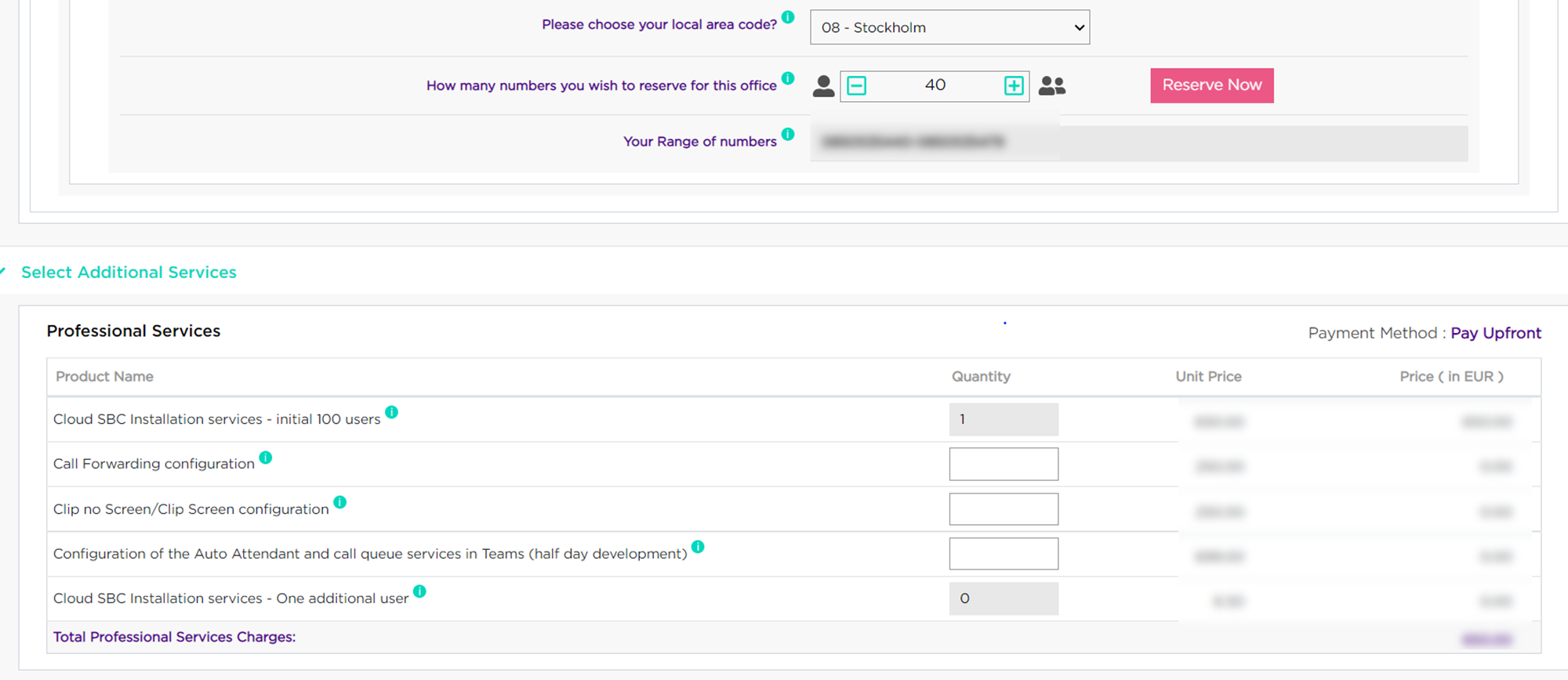 Operator Connect - Ordering Portal - Colt Online Help