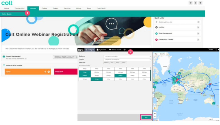 Using Colt Online | Customer Transition Handbook - Colt Online Help