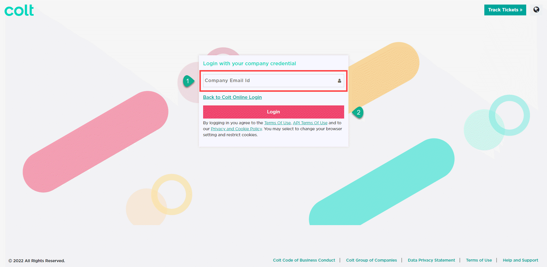 How to login to Colt Online using my company credentials? - Colt Online ...