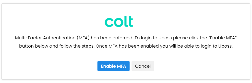 UBOSS Portal Guide - Colt Online Help