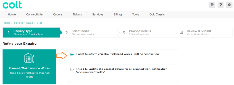 Colt Companion Guide - Service Assurance - Colt Online Help
